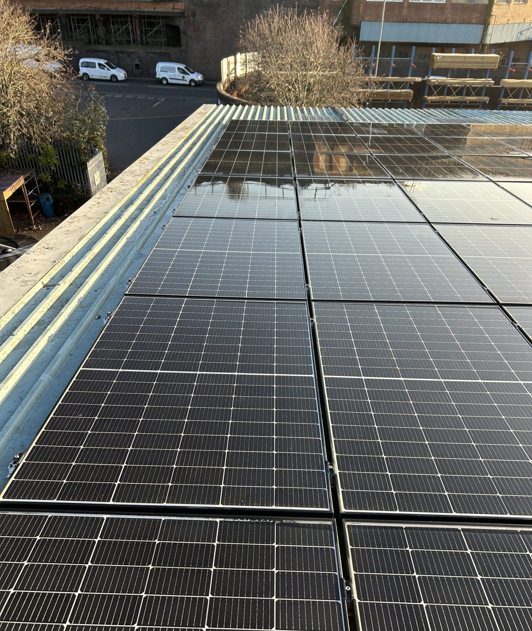 Solar panels for Commercial buildings | Solar Equipment Options | GB NRG